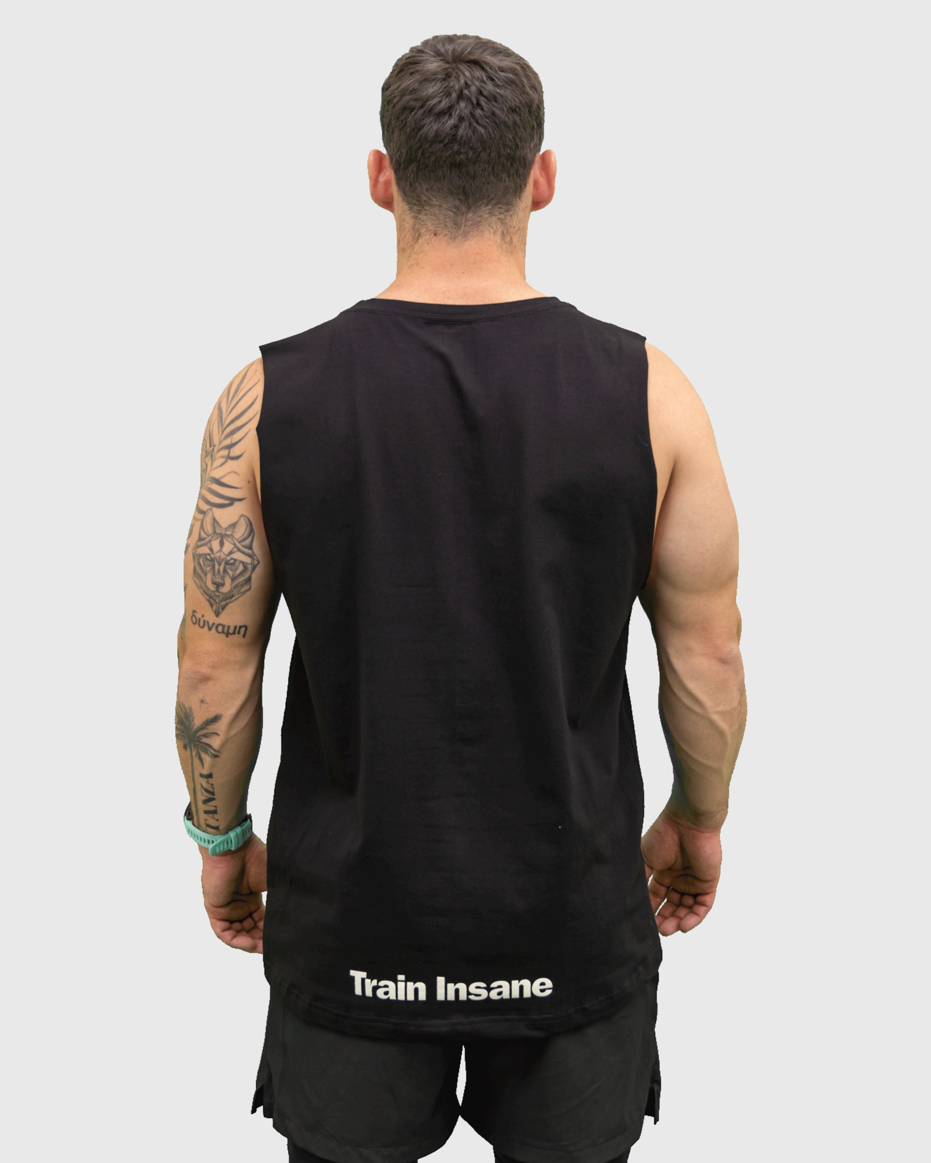 Sudadera Tank Clasica Negra - Konko Active - Ropa Deportiva