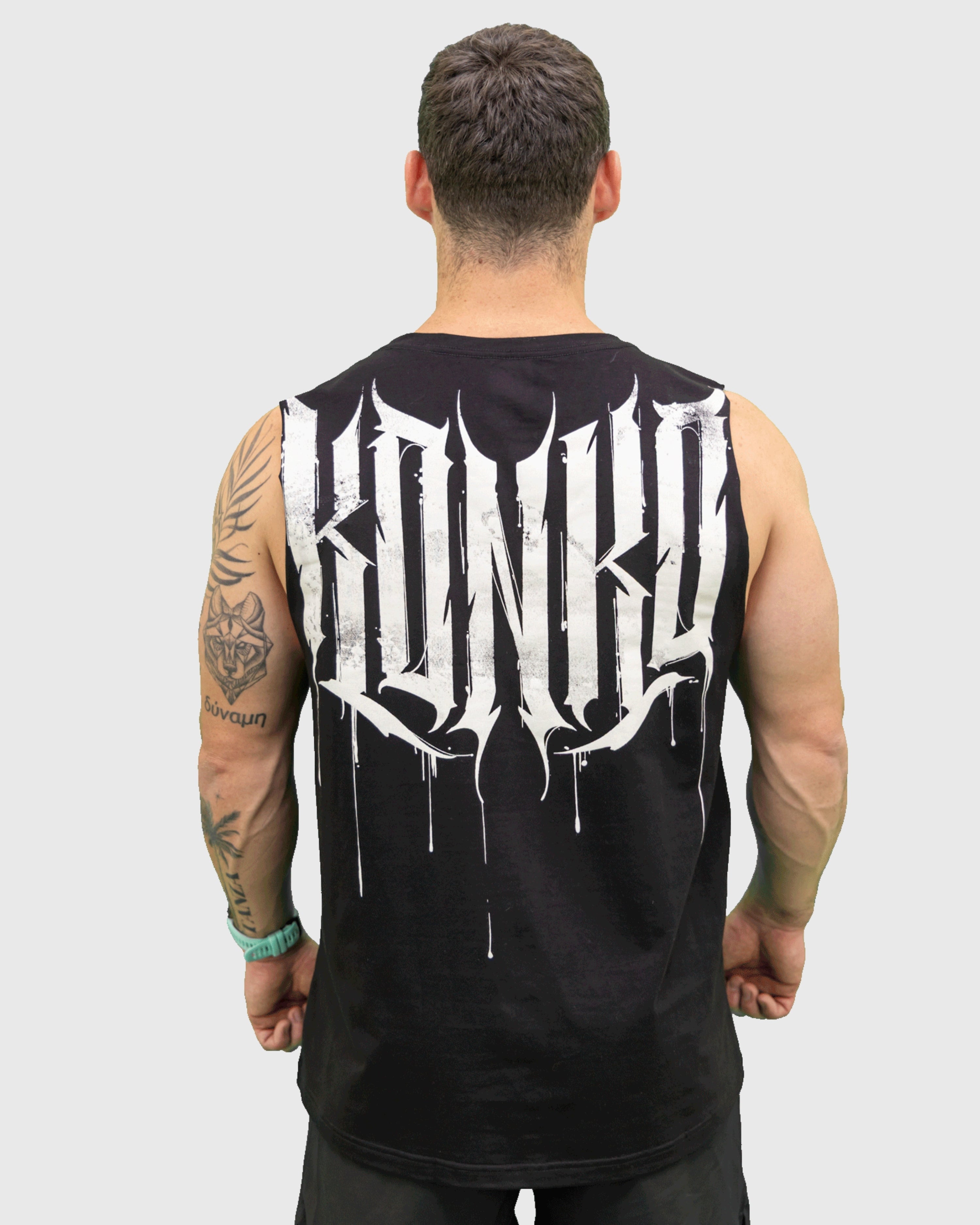 Sudadera Tank Revenge Negro Konko - Vestuario Deportiva - Konko Active