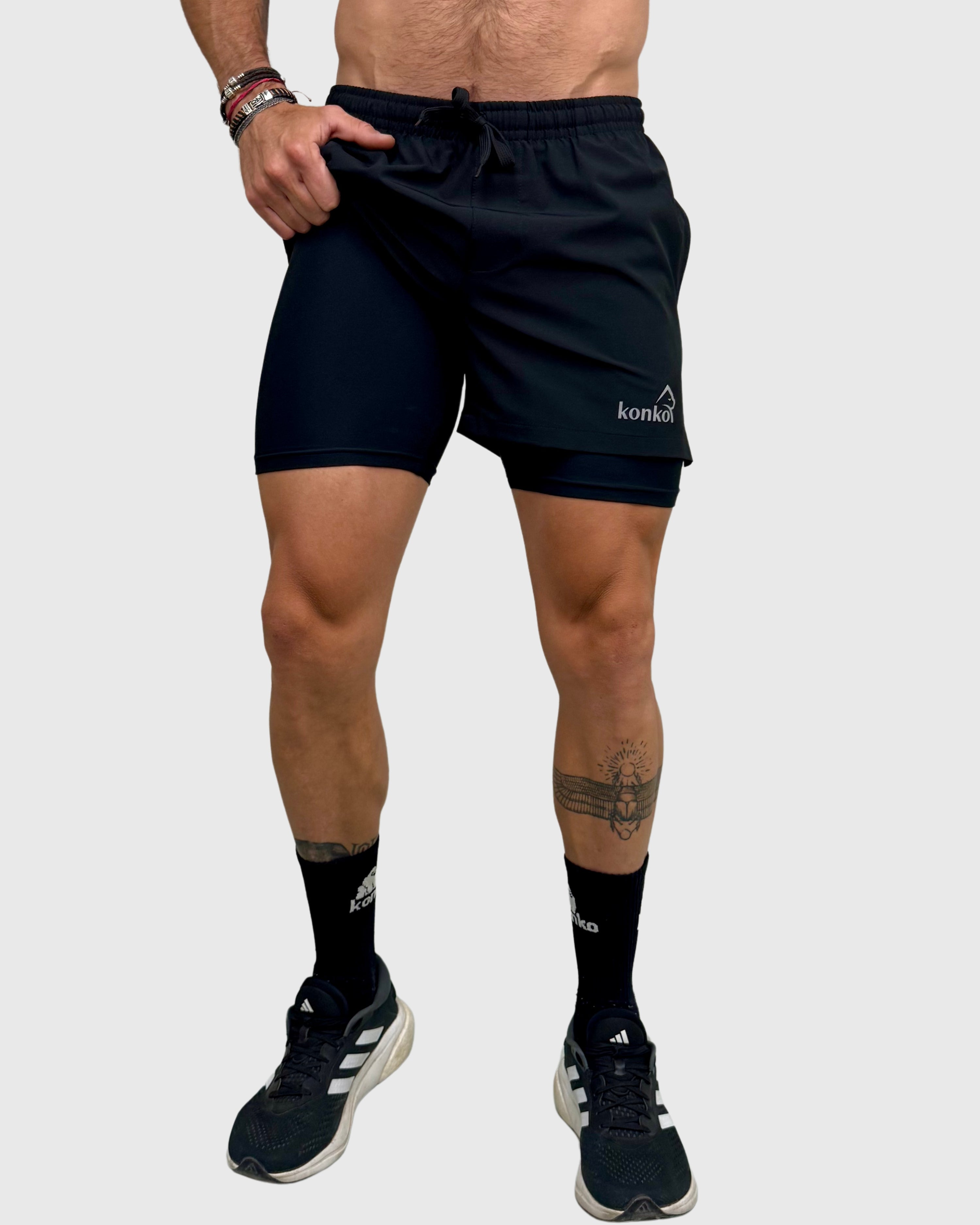 Eco Short 2 en 1 Perfect Black - Compra Online en Konko Active - Tienda ...